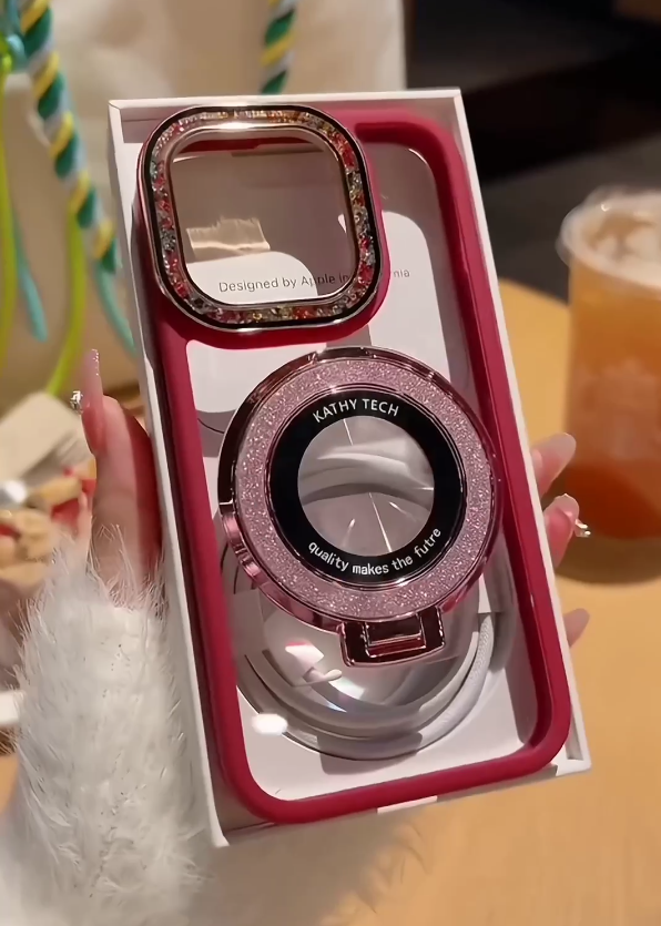 کتی تچ استندی دور لنز و مگسیف اکلیلی - CaseNab