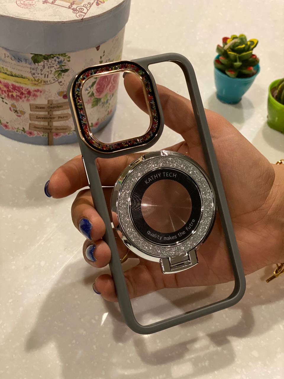 کتی تچ استندی دور لنز و مگسیف اکلیلی - CaseNab