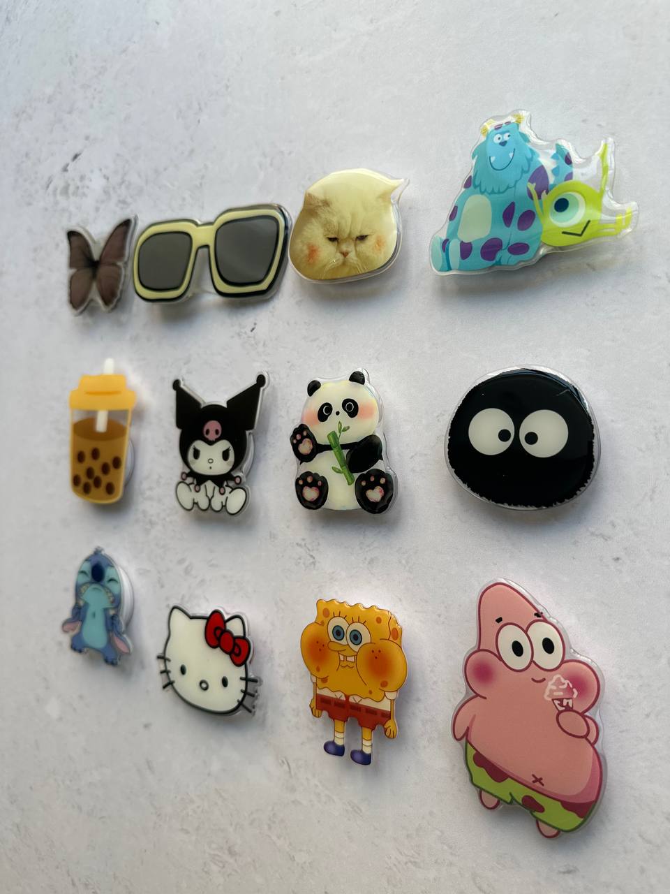 پاپ سوکت چسبی طرحدار – CaseNab