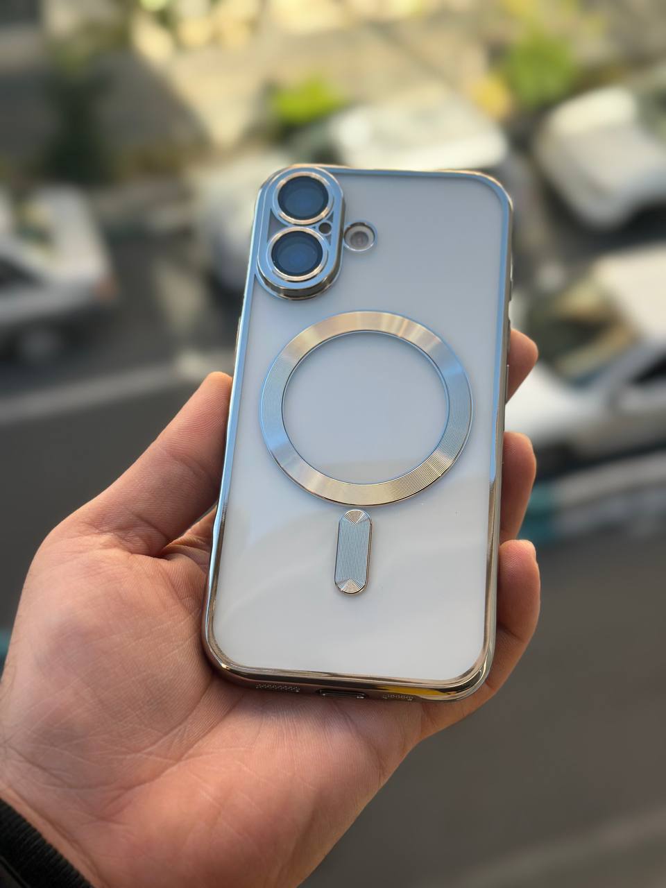 قاب شفاف مگسیف Creative case – CaseNab