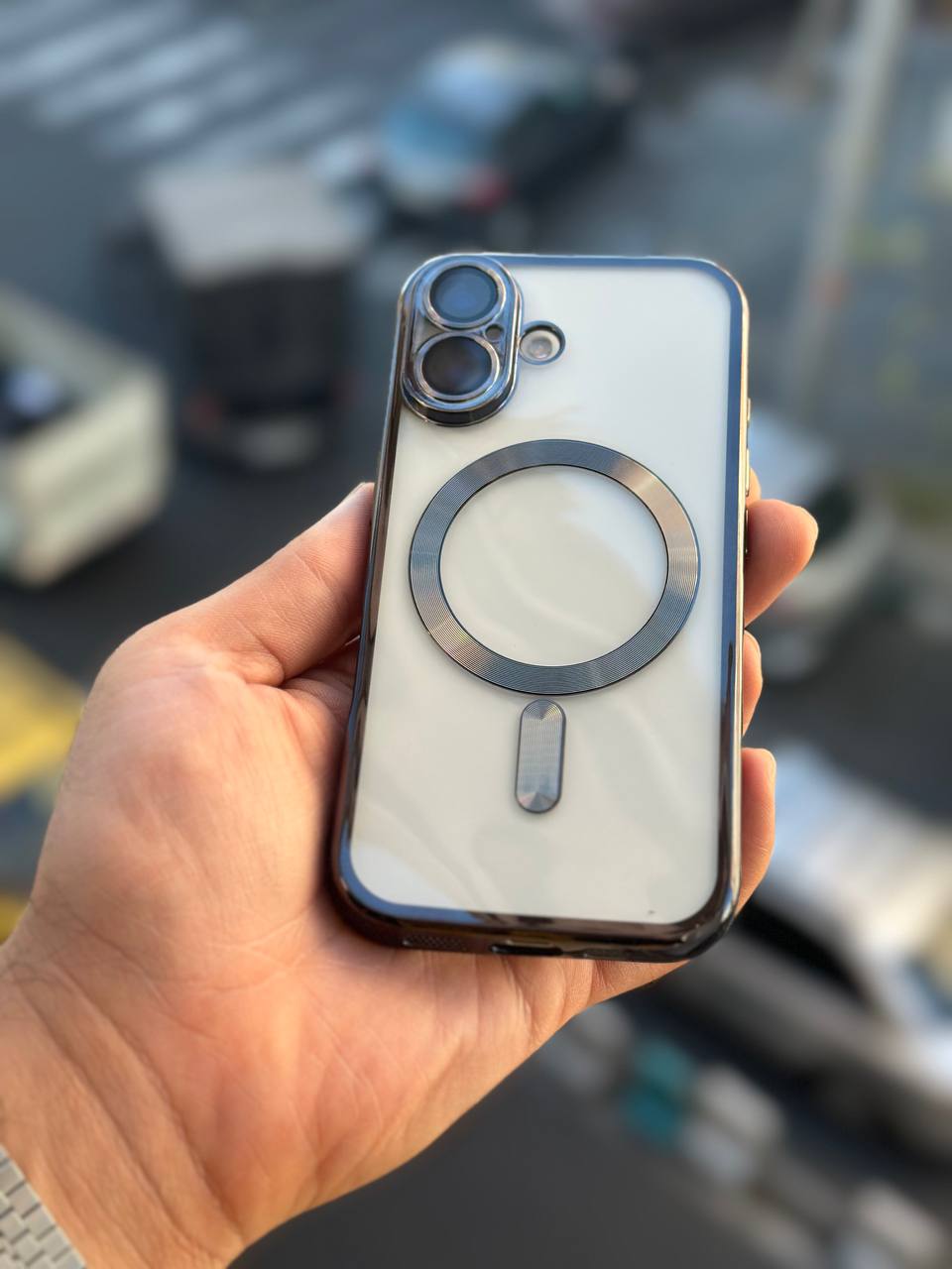 قاب شفاف مگسیف Creative case – CaseNab